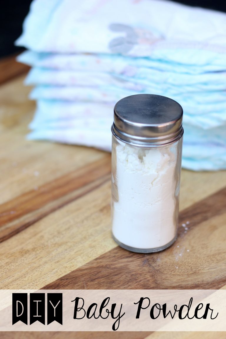 DIY Baby Powder - Little Us
