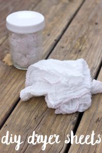 DIY Dryer Sheets - Little Us